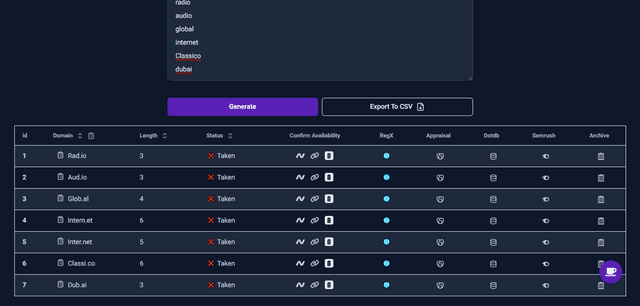 Step-by-Step Guide to Using Handreg's Bulk Domain Hack Search